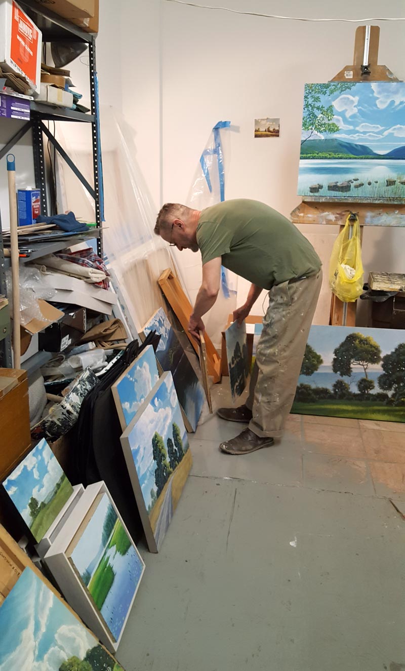 Gallery Travels: Michael Goodwin Studio Visit