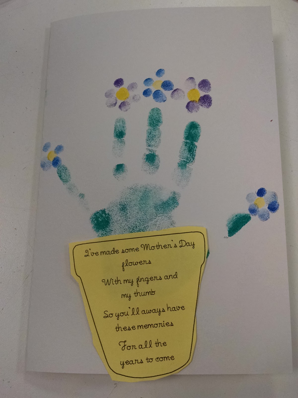 Must Run in the Family: Mother's Day Preschool Craft/Gift