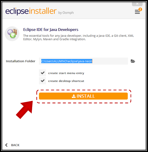 Desarrollo de Aplicaciones Móviles: Proceso de Instalación del programa Eclipse