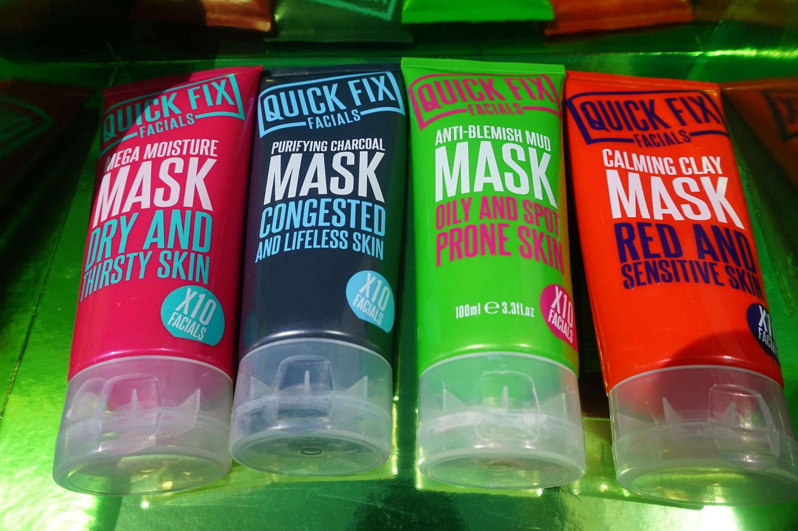 Review: Quick Fix Facials Masks