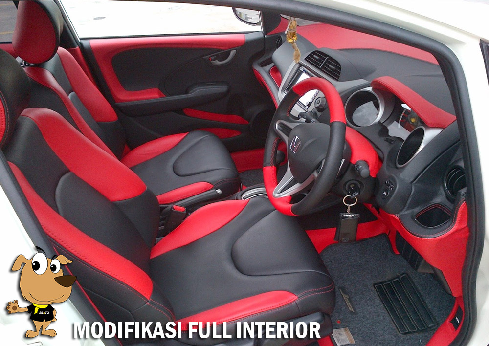 Interior Honda Brio Modifikasi