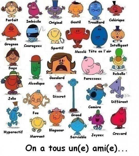 Français: L 37 - Les Adjectifs