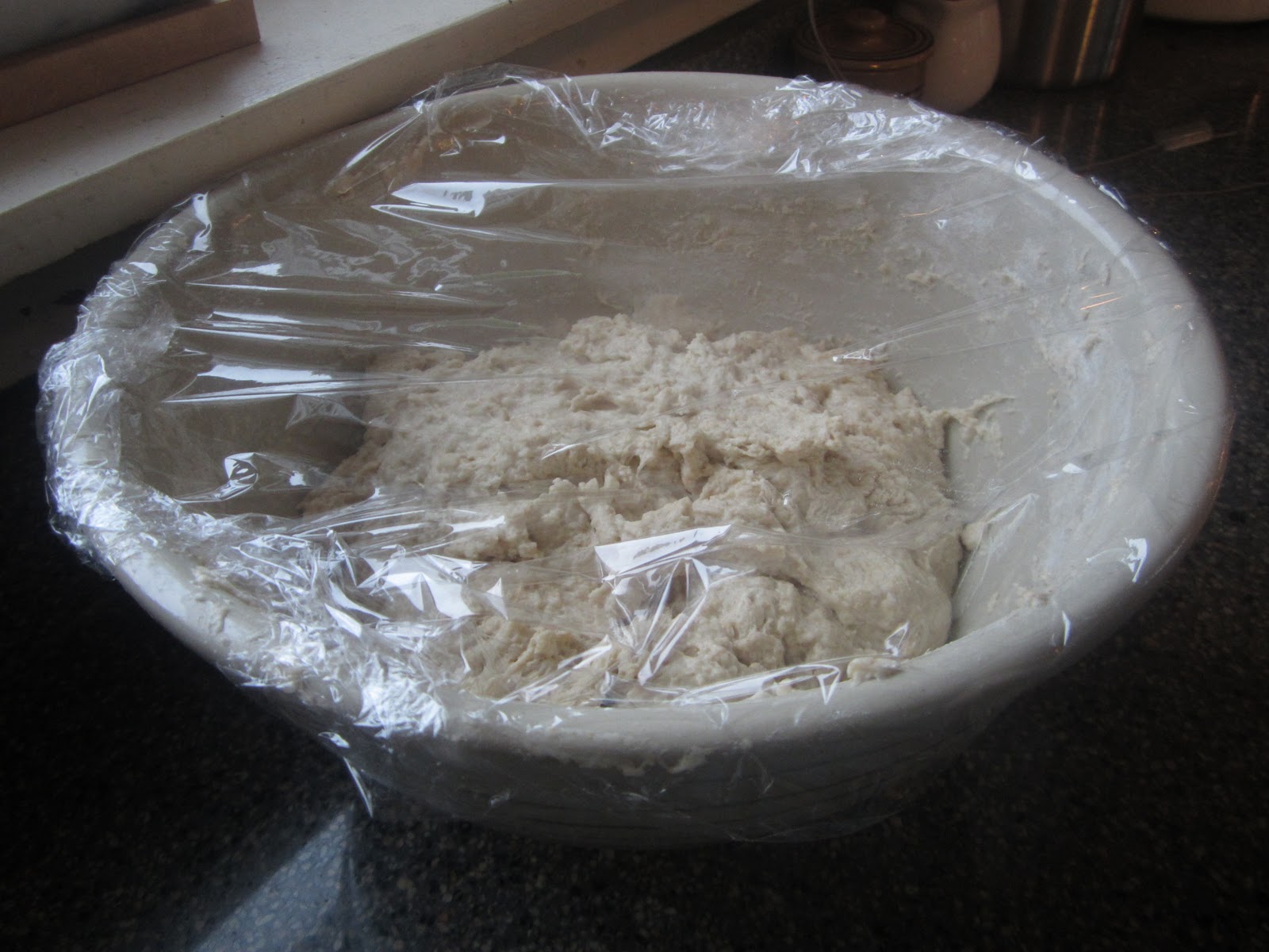 French Boule Rolls with Garlic Dipping Oil