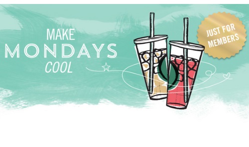 Canadian Daily Deals: Starbucks Happy Mondays Exclusive Members Specials