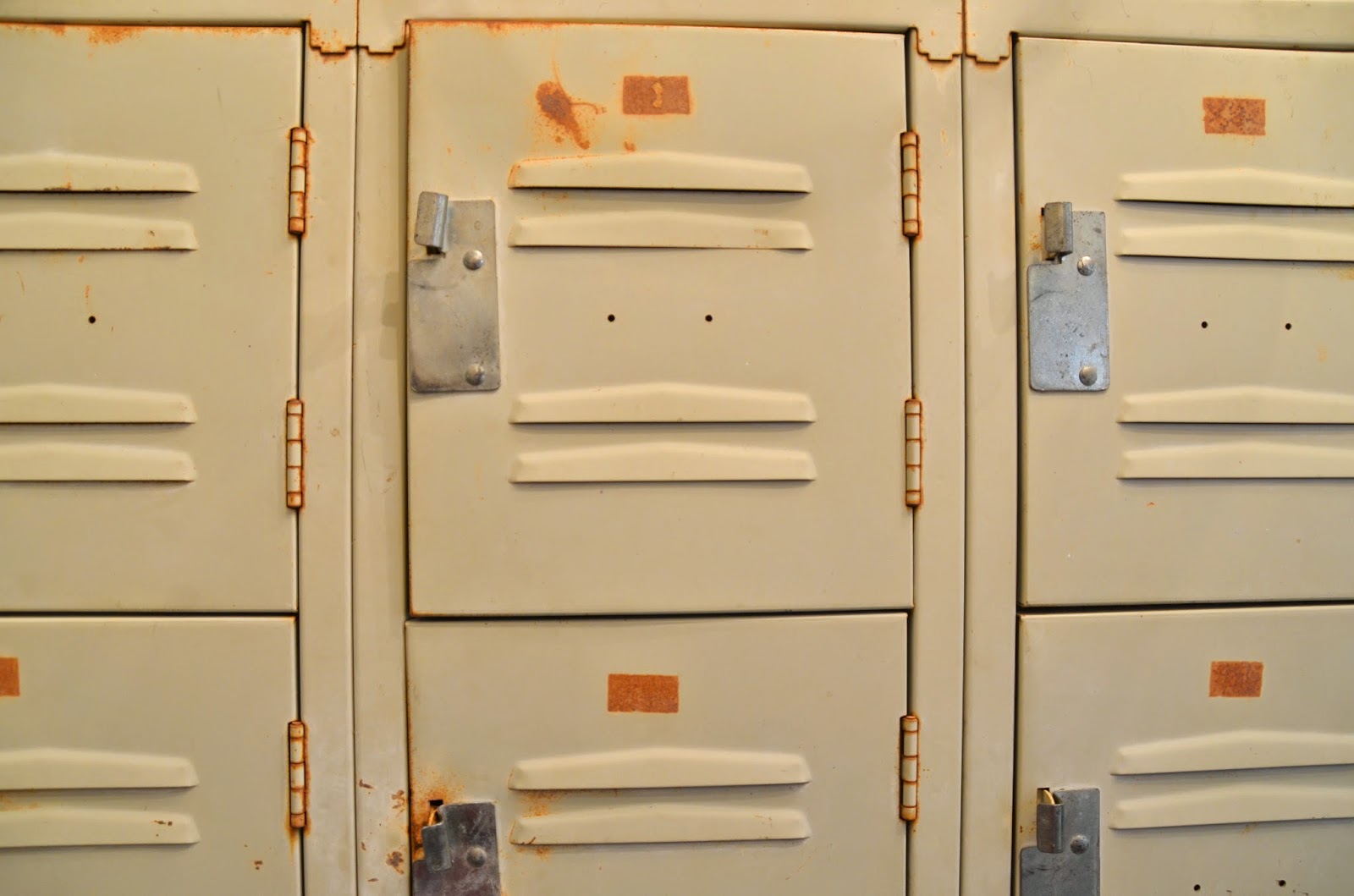All You Need Is Love.... and Paint: Vintage Lockers