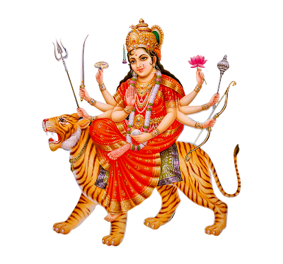 Goddess Durga Maa PNG Transparent photo free downloads | naveengfx