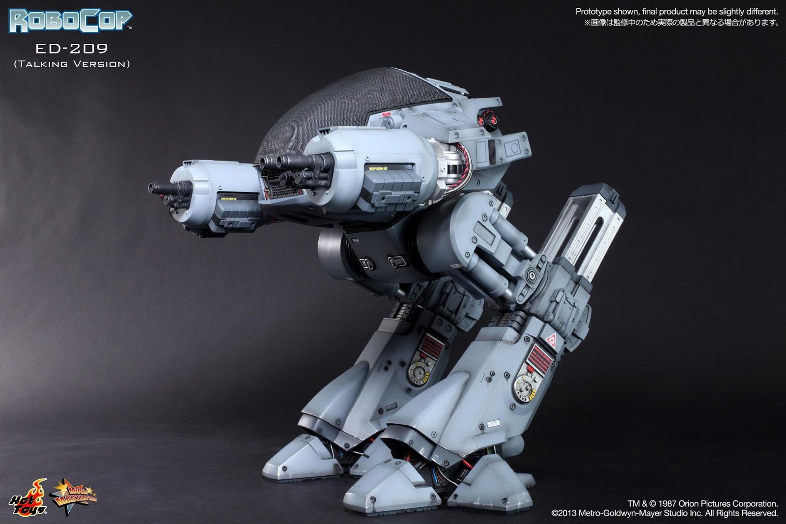 FORTY42: Preorder now! Hot Toys Robocop ED-209