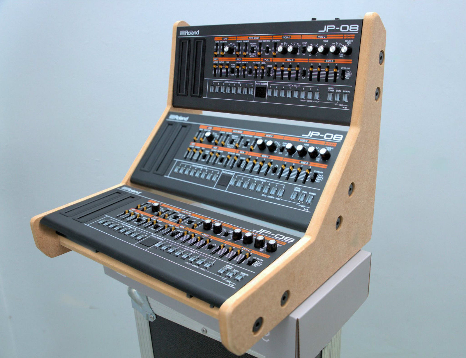 MATRIXSYNTH: TRIPLE ROLAND BOUTIQUE 3 TIER STAND