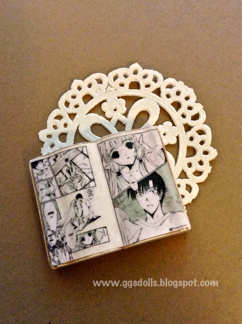 ggsdolls: New Project! Miniature Manga Books!