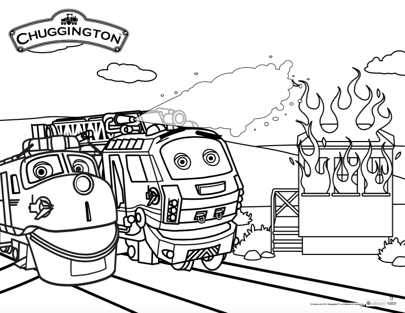 Get Ready for Chuggington Fire Patrol Rescue Day with New Chuggington ...