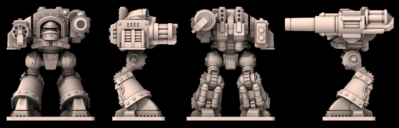 Tabletop Fix: Onslaught Miniatures - New 6mm Talos Syndicate Previews