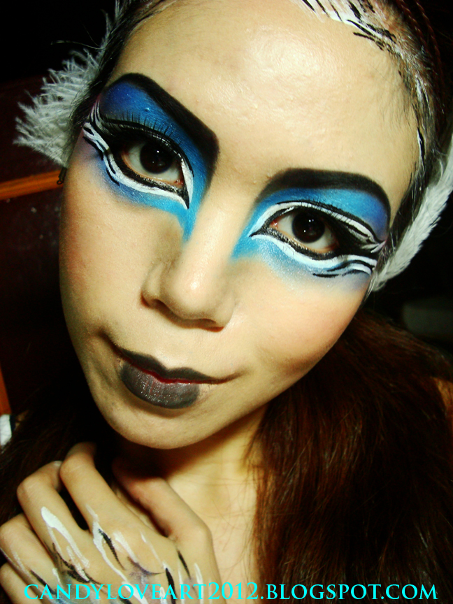 CandyLoveArt: My Avant Garde Bird Makeup Tutorial
