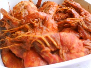 Udang Harimau Masak Merah | Pelbagai Resepi Di sini