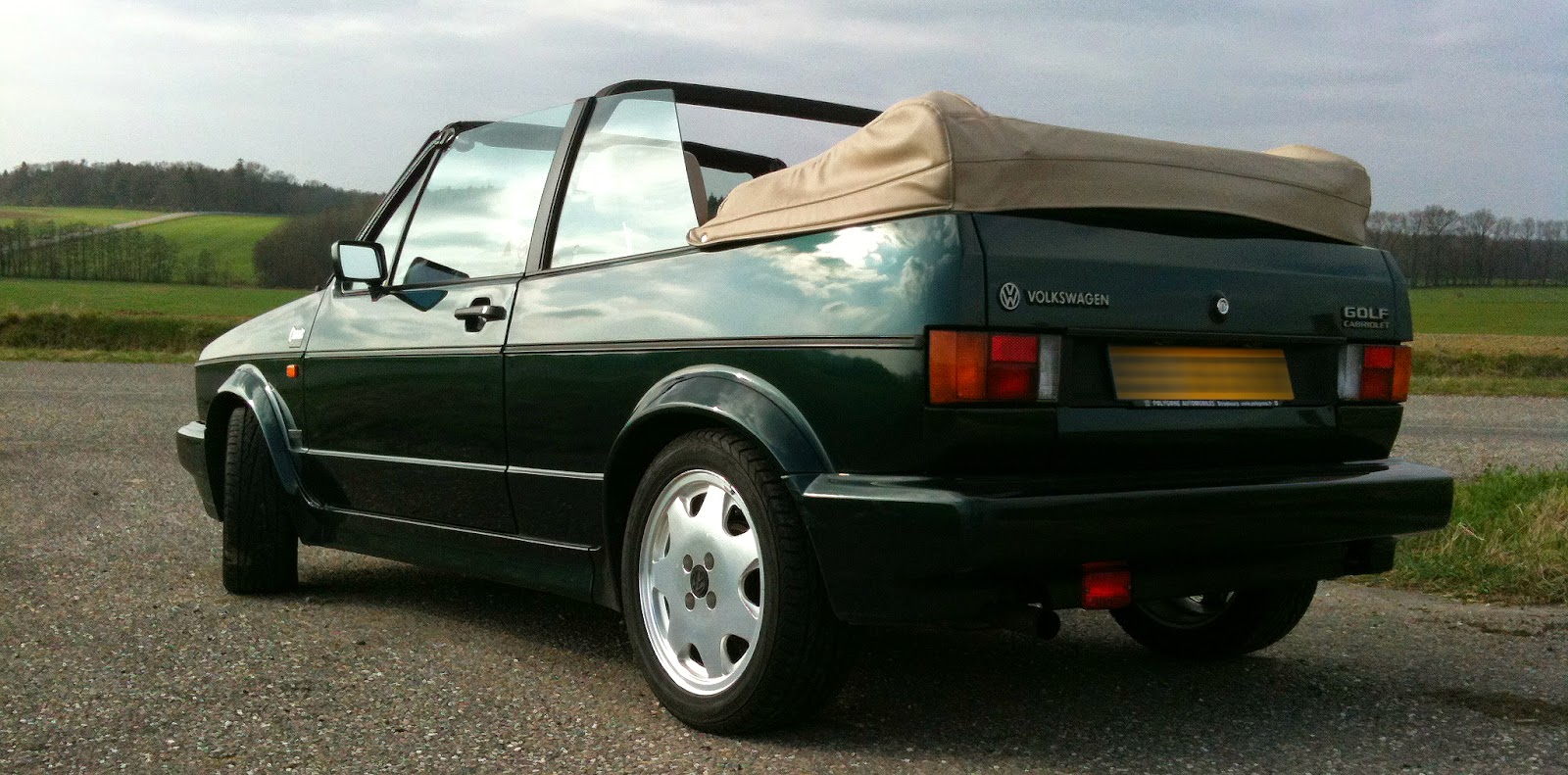 Golf 1 Cabriolet Classicline - cabriolet youngtimer
