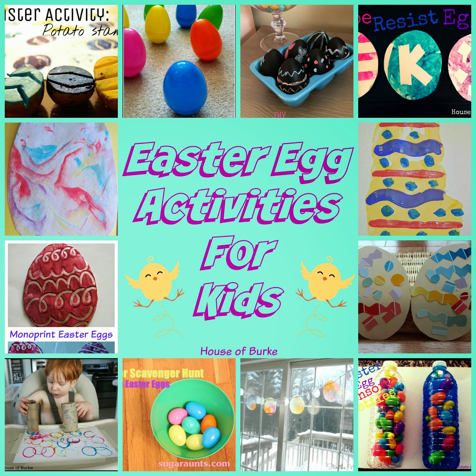House of Burke: Easter Egg Activities for Kids