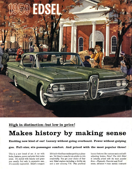 The Vintage Machine: Edsel cars (1958-1960)
