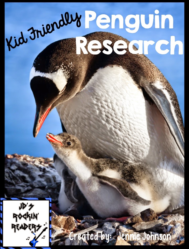 Kid-Friendly Penguin Research | Classroom Freebies | Bloglovin’