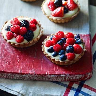 French food Friday...French Fruit Tarts