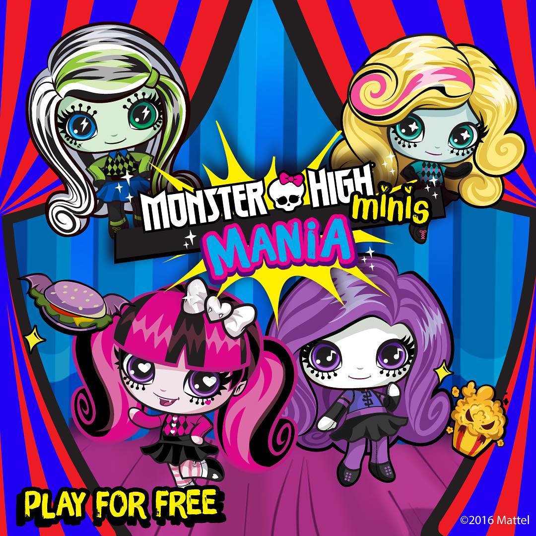 Monster High-Pretty : Las Circus Ghouls en la app Monster High Minis Mania