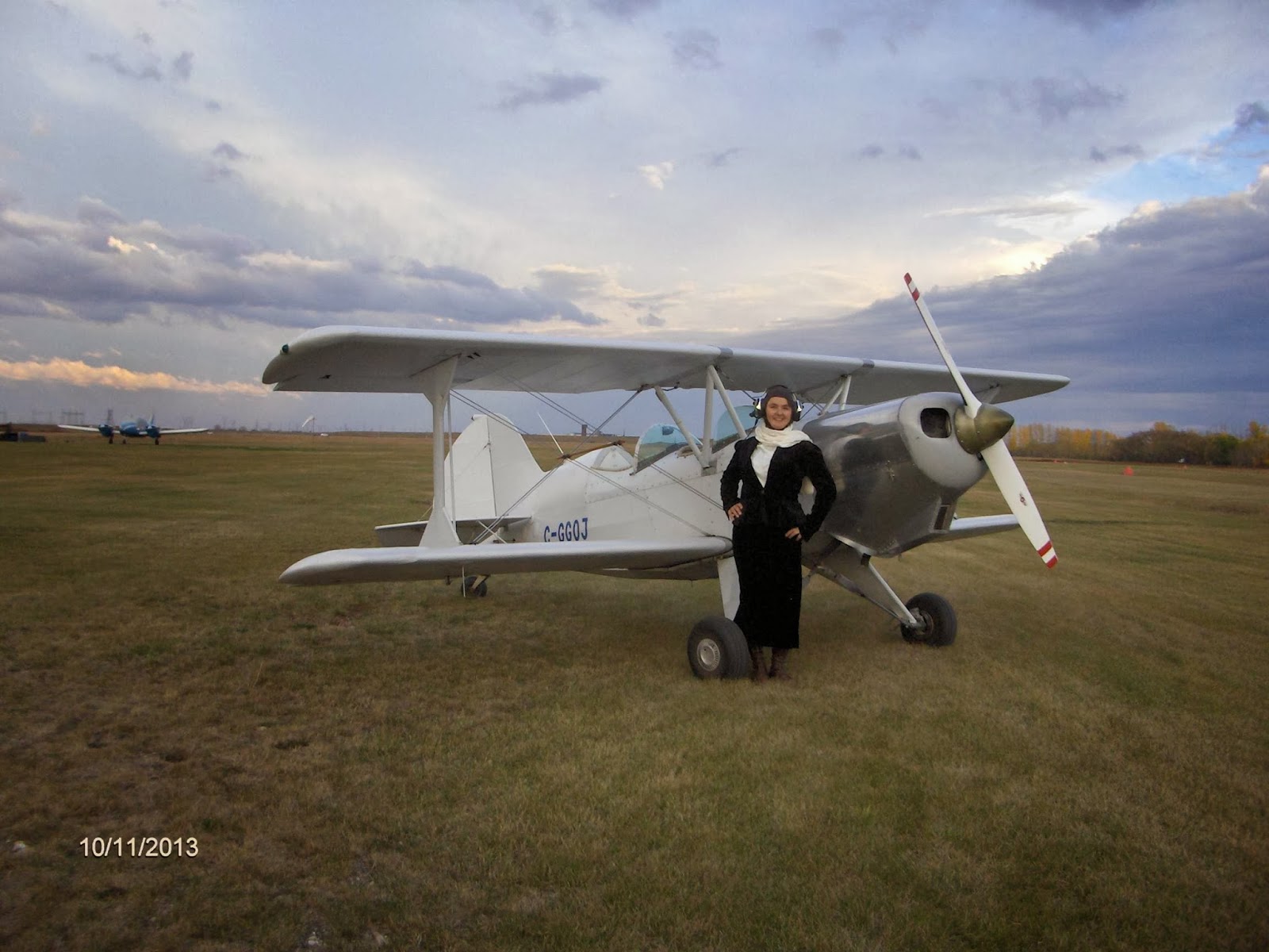 RAA Club Plane with 99s Cessna 150 C-FLUG at Lyncrest Airport, Winnipeg ...