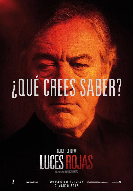 Luces Rojas (Red Lights) nuevos posters de los protagonistas en español