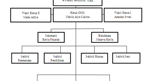 Struktur Organisasi | OSIS SMP INTI QUANTUM INDONESIA