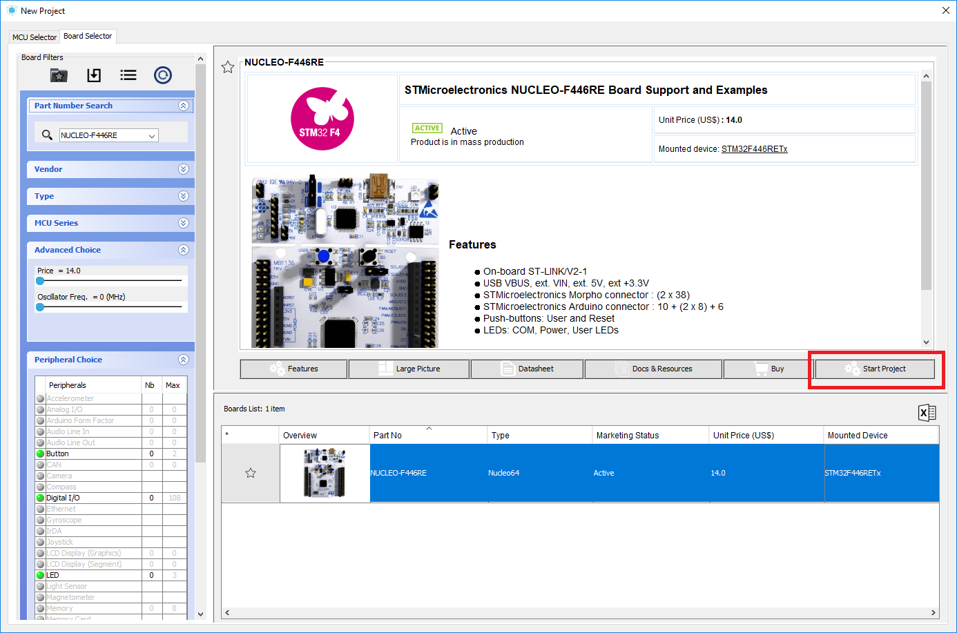 Techblog: STM32F446RE - Einrichten mit STM32CubeMX und Import SystemWorkbench for STM32