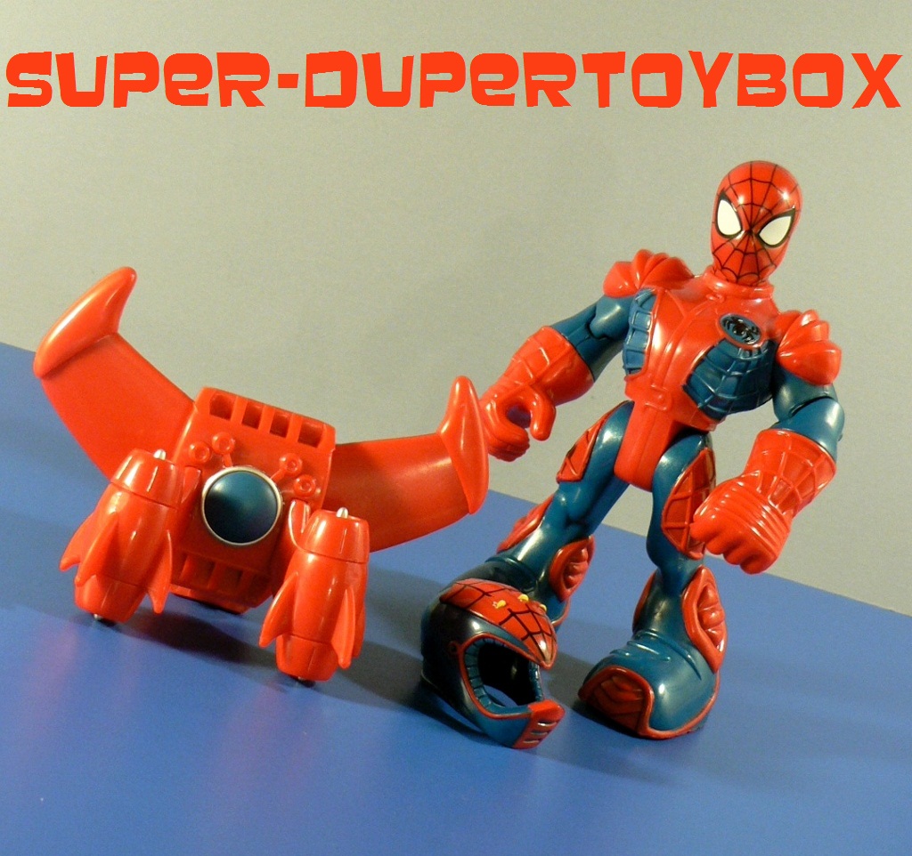 Super-DuperToyBox: Jet-Pack Spider-Man by Toybiz