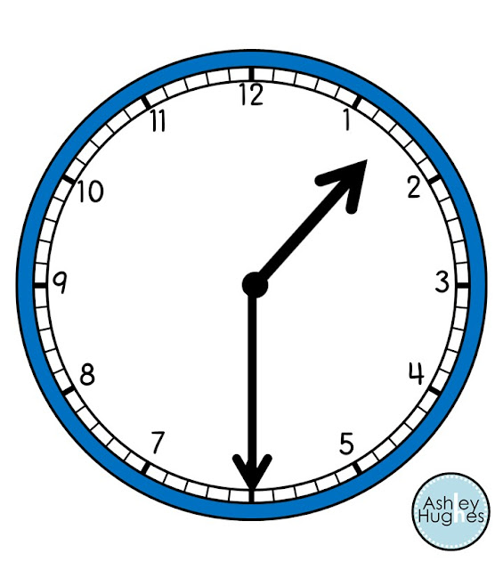 Theresa's Teaching Tidbits: Math Tip Monday: Teaching Time in First and ...