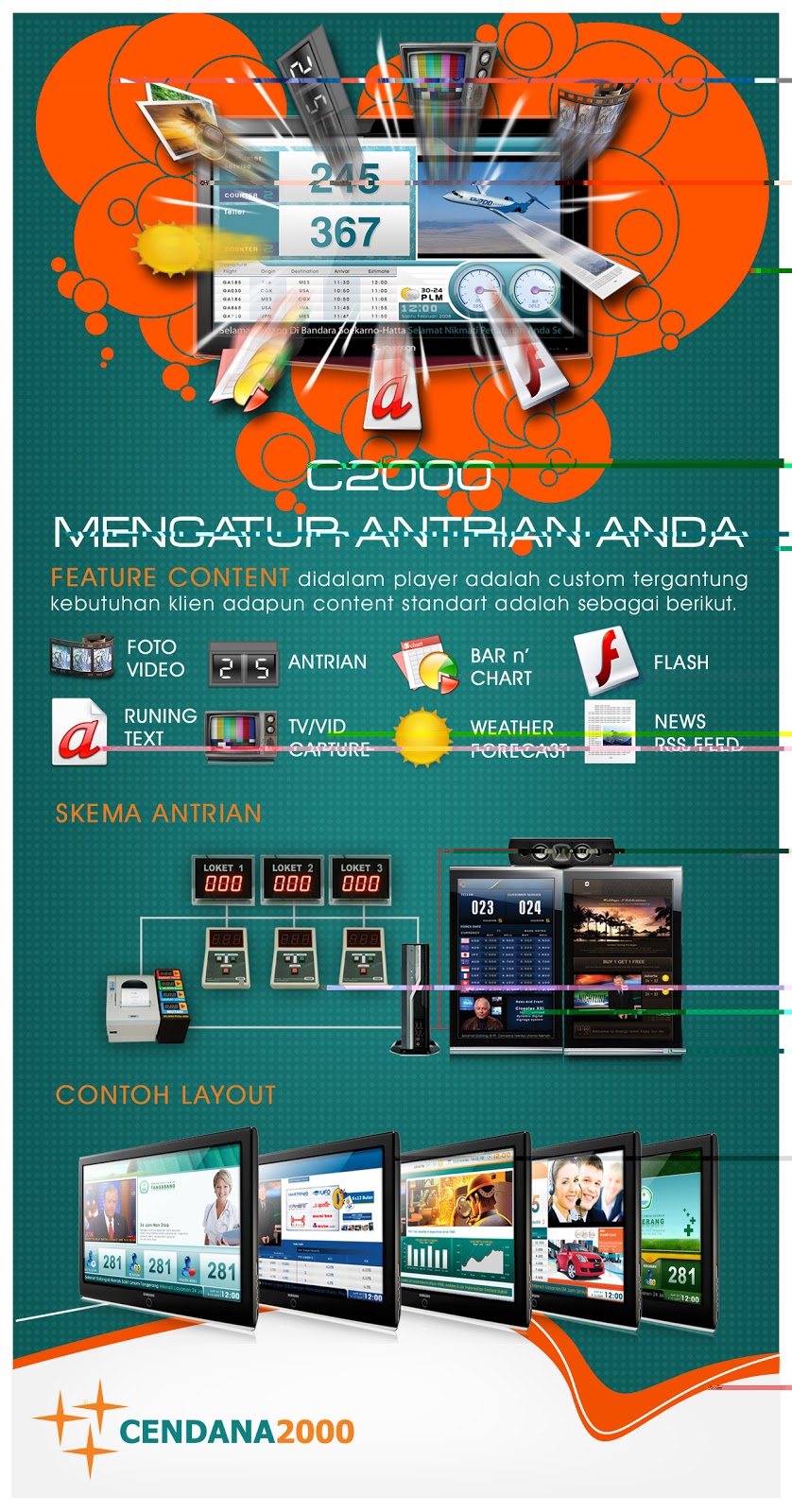 Contoh Flyer Toko Komputer | Jasa Desain Brosur