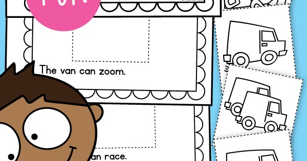 Word Family Interactive Printable Reader | From the Pond