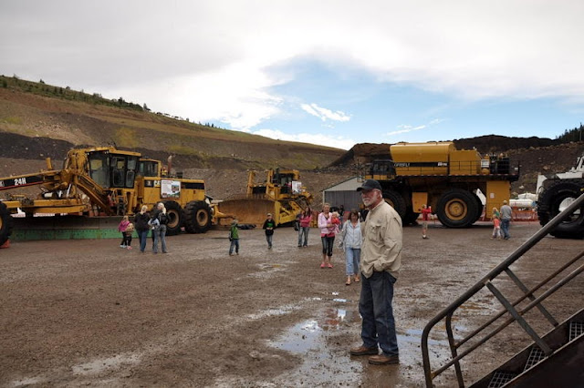 Hitchin' To Go: Simplot Phosphate Mine and Giant Tonka Toys!
