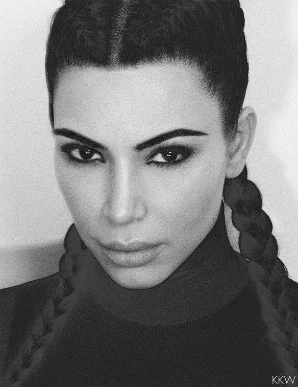 Kim Kardashian shares photos from glam photoshoot