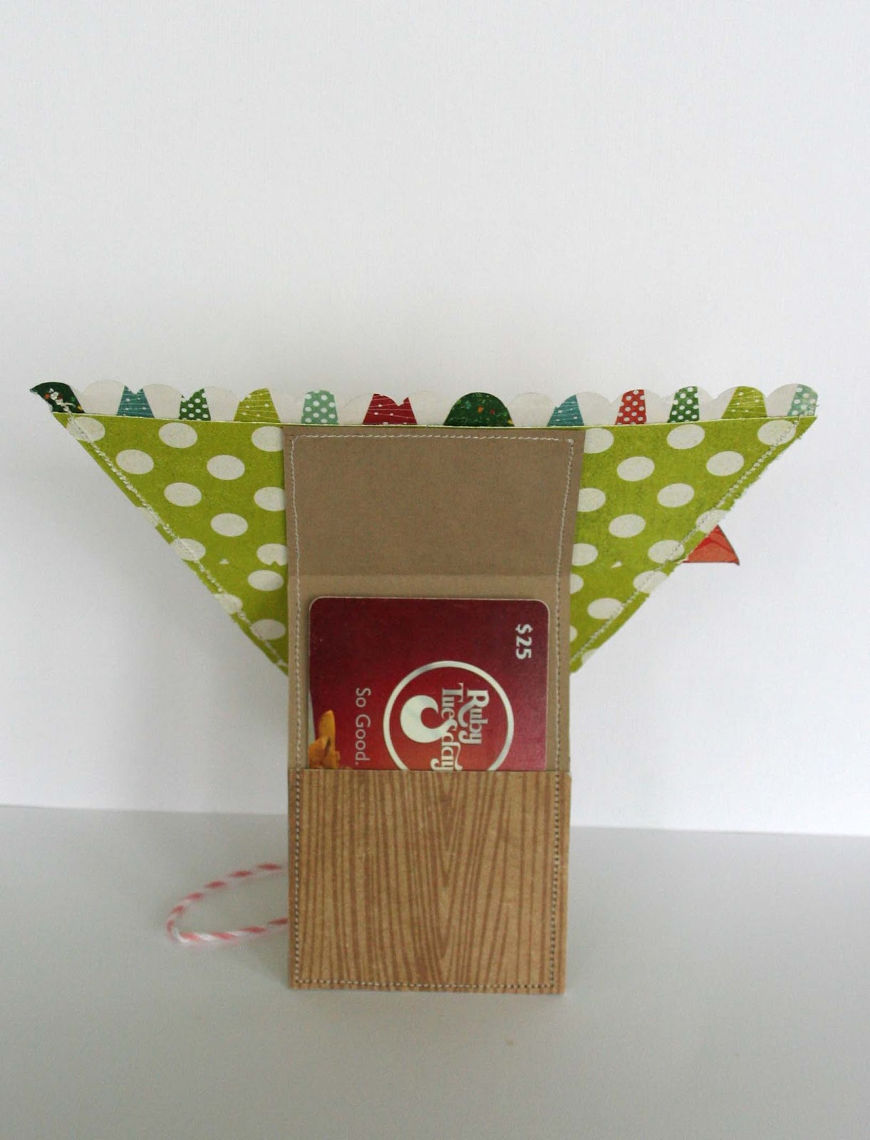 Audrey's Reflection: A Little Gift Card holder....