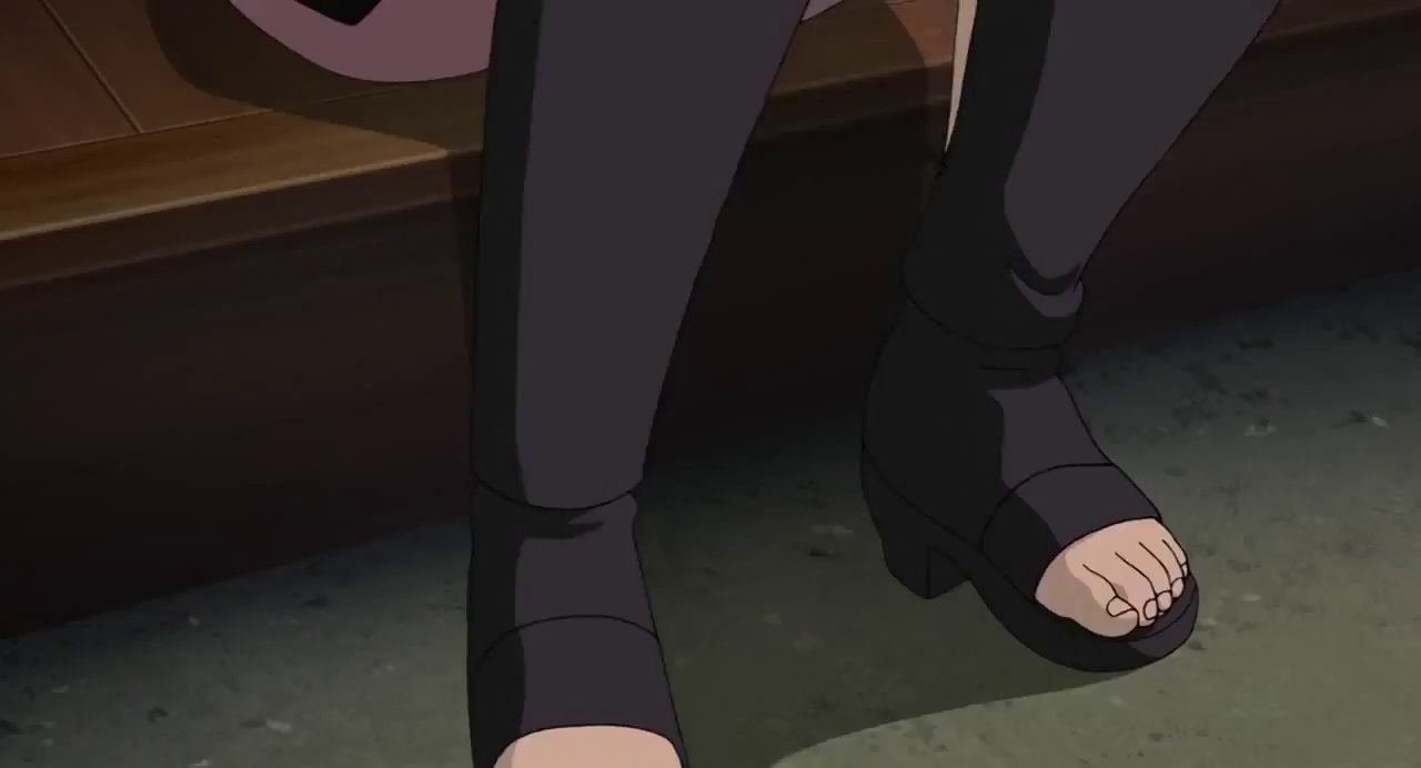 Anime Feet: Road to Ninja: Sakura Haruno (Part 3)