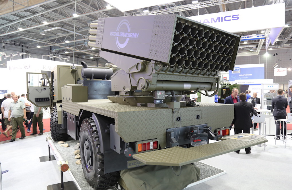 DEFENSE STUDIES: "Excalibur Army" Unveils BM-21MT Grad in 4x4 Platform