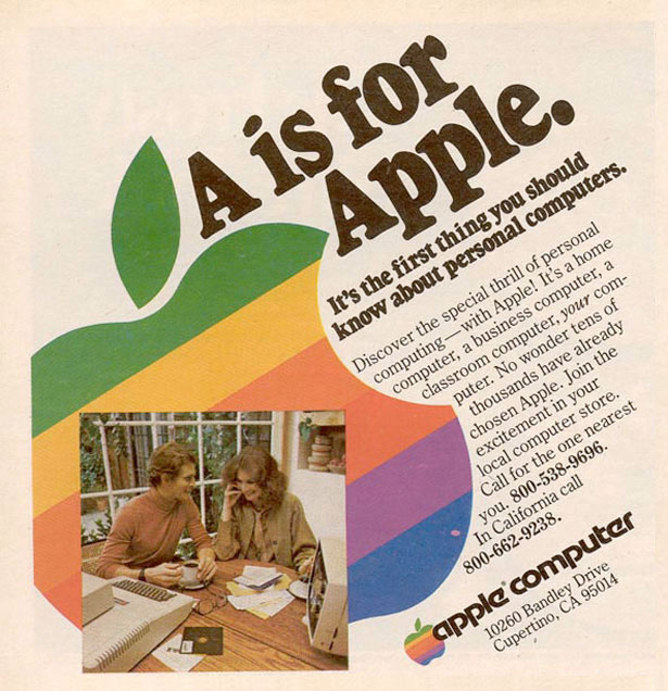 Scribble Junkies: Old Apple Computer Ads..