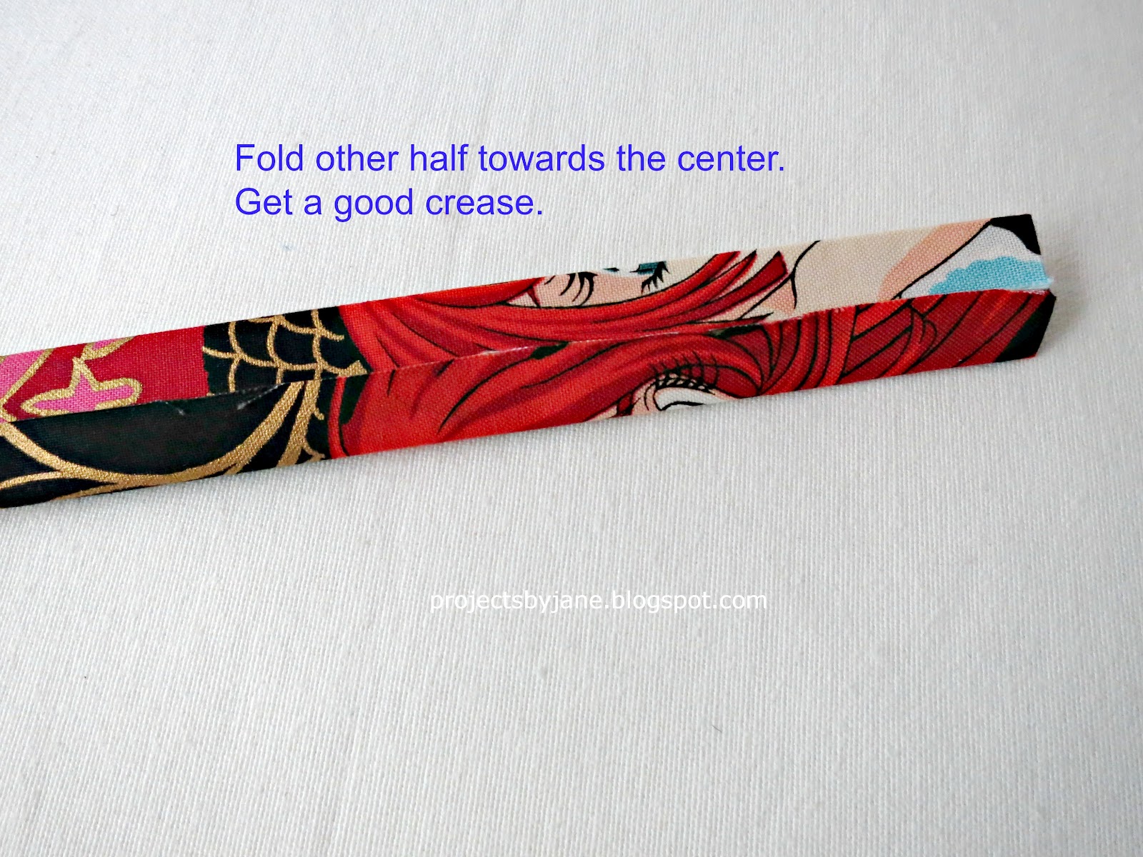 How to sew a long thin strap | Projects by Jane