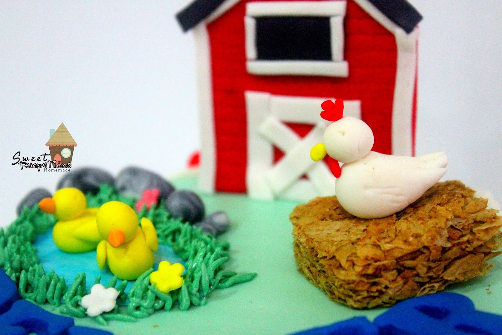 Sweet Temptations Homemade Cakes & Pastry: Farm Animal Cake