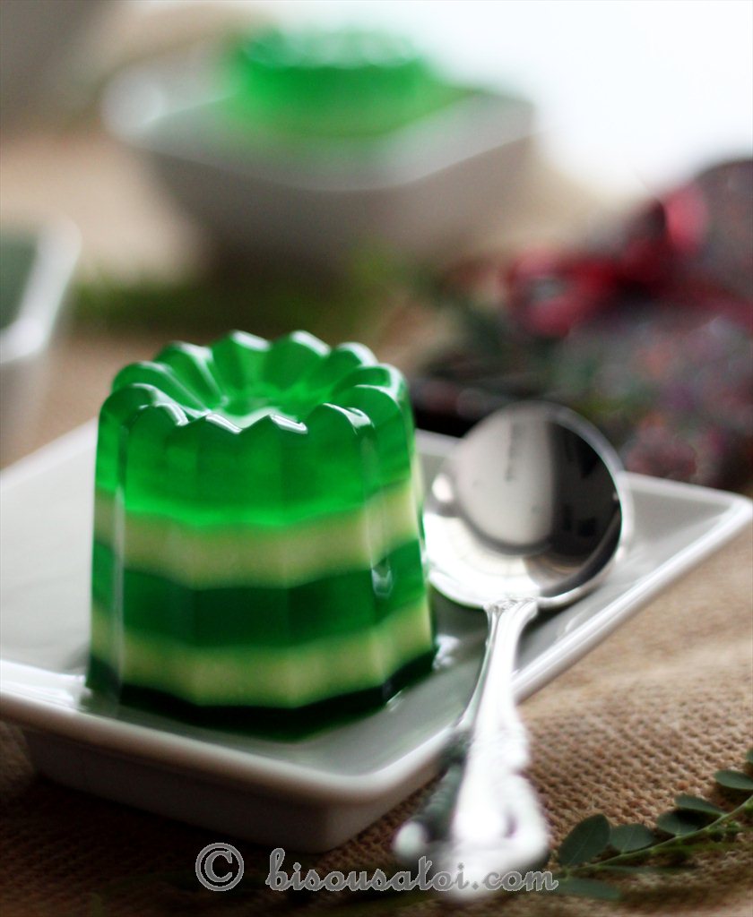 Happy Diwali - Pandanus Coconut Jelly - Bisous À Toi