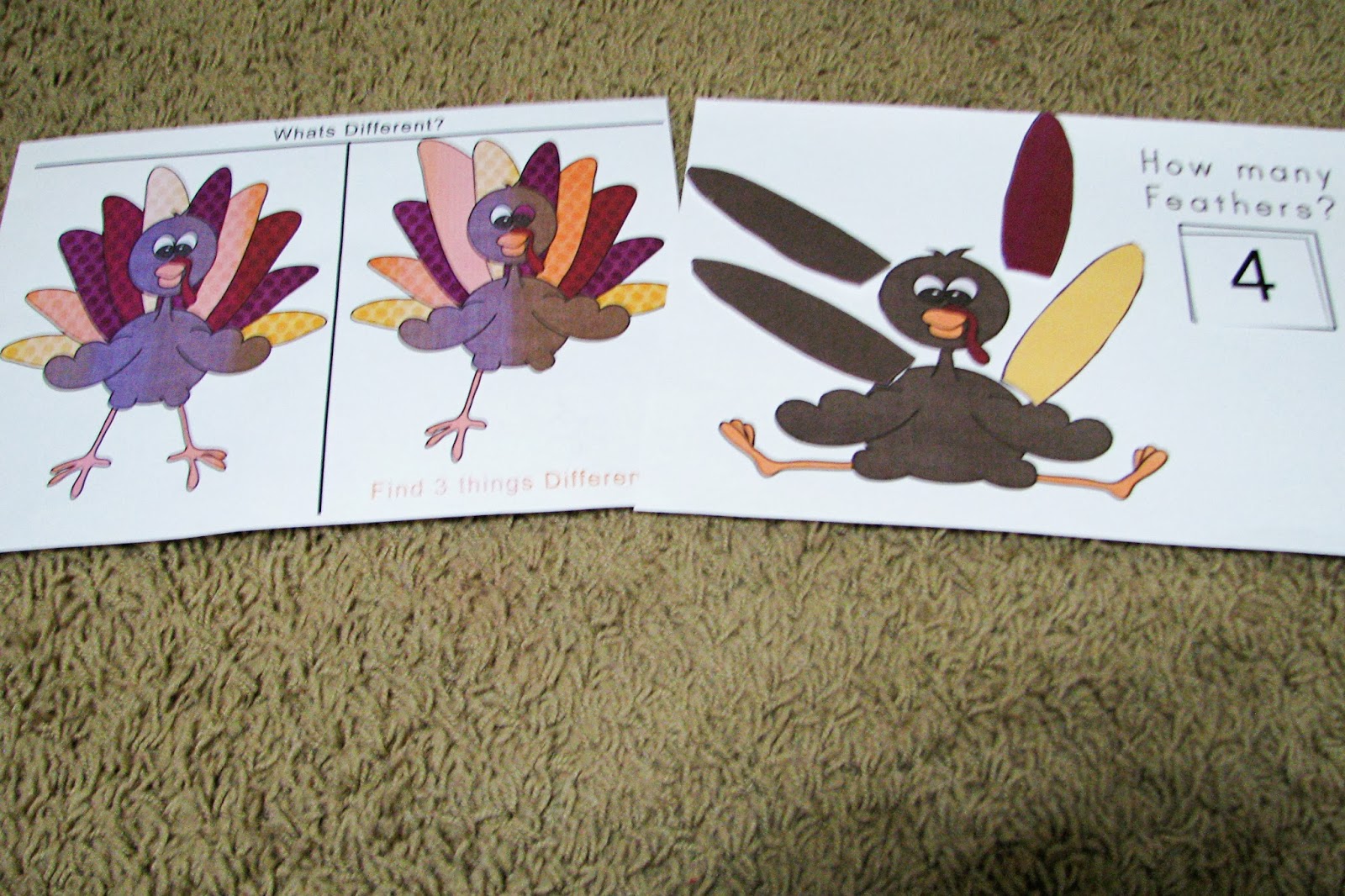 Mommy's Little Helper: Turkey Preschool Theme