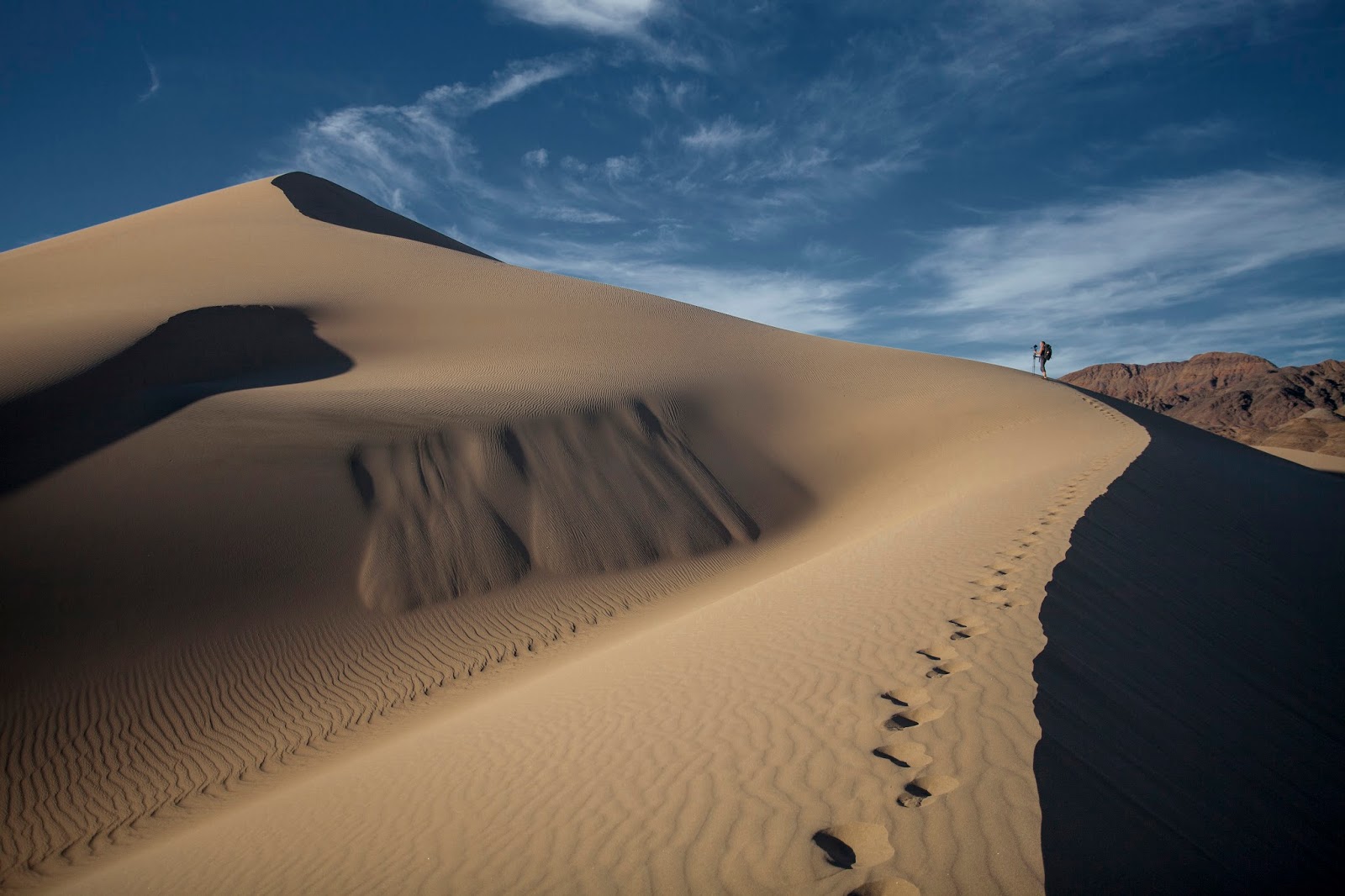 IBEX SAND DUNES, DEATH VALLEY NATIONAL PARK, CALIFORNIA - ADAM HAYDOCK
