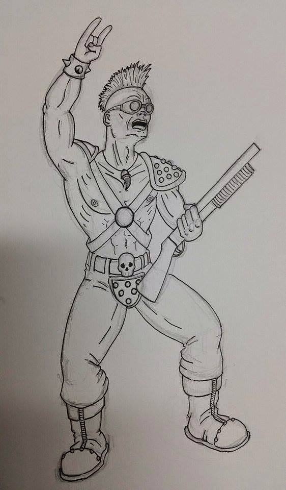 LEADPLAGUE: Psycho Sam ! The Oldhammer Punk.