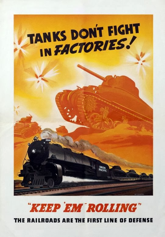 transpress nz: Railroads geared for WW2