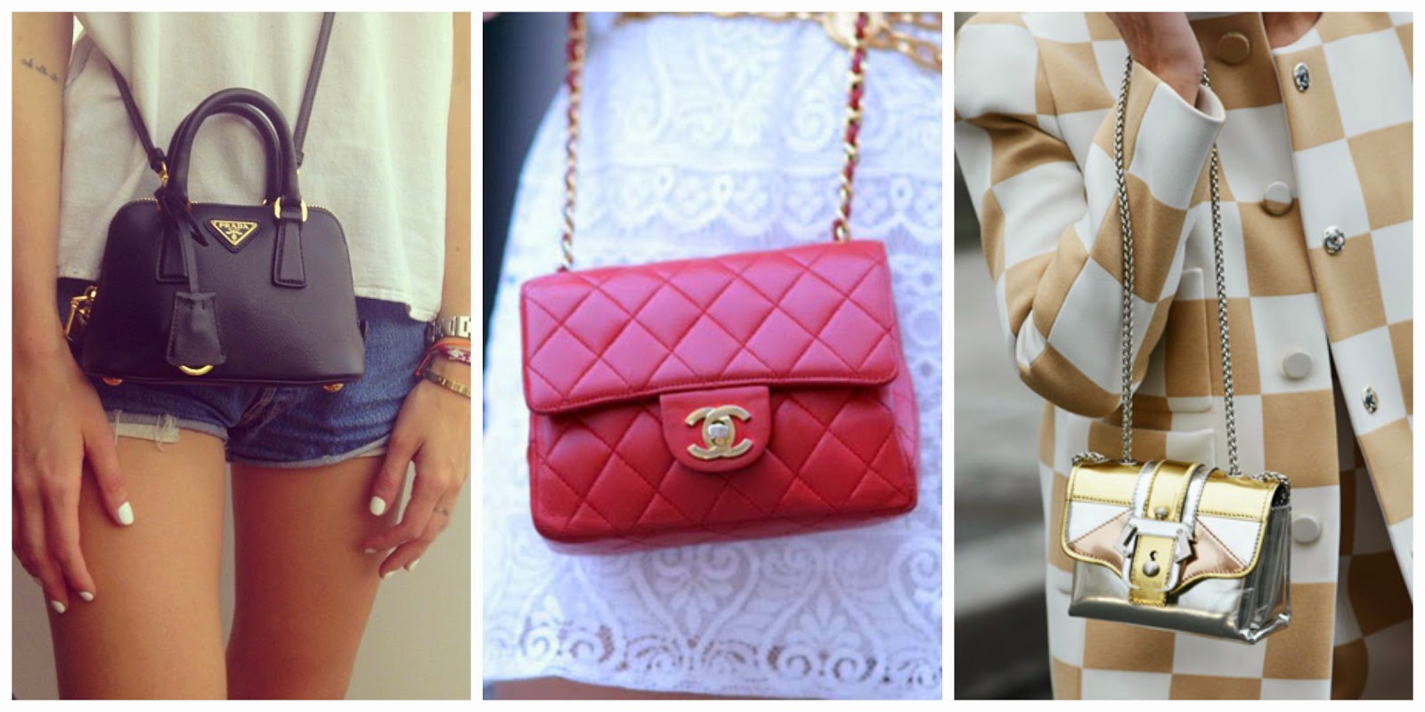 Little But Pretty: TENDÊNCIA MINI BOLSAS