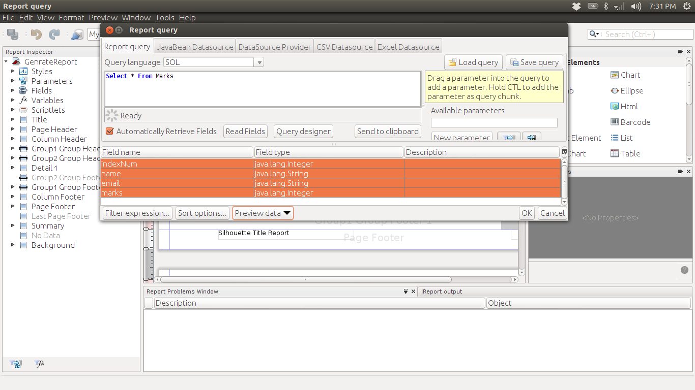 Insight: How to show a Jasper report in your web page in PDF format