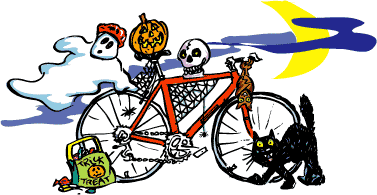 Aventurasenunabiciplegable: Halloween Bicycle Ride & Zombie Bike Ride