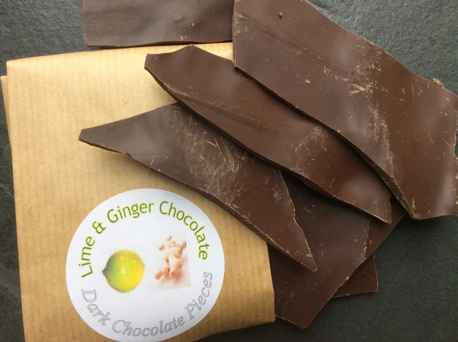 The World of Chocolate: Lime and Ginger Chocolate