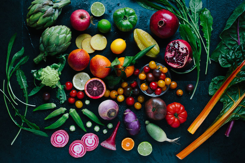 Food and Lifestyle Photography by @christineshoots : Eat by color