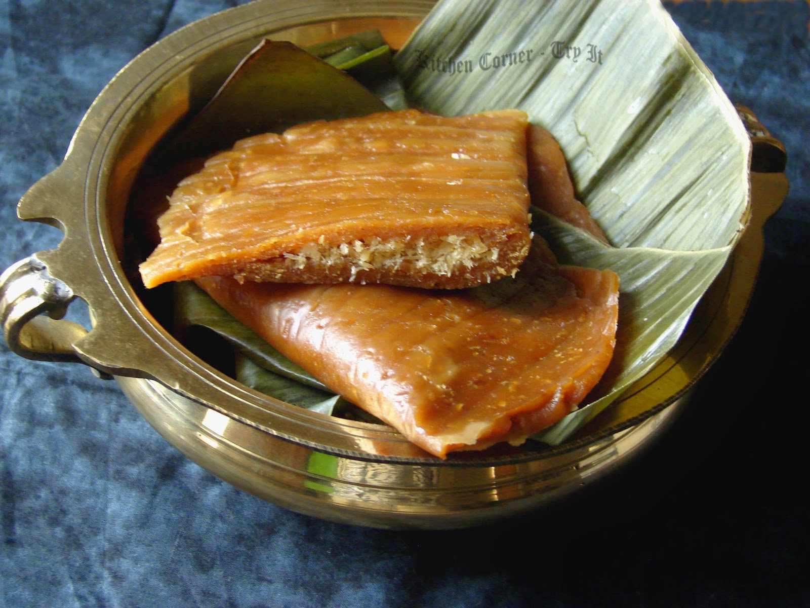 Chakka Ada- Steamed Jack fruit Rice Cakes